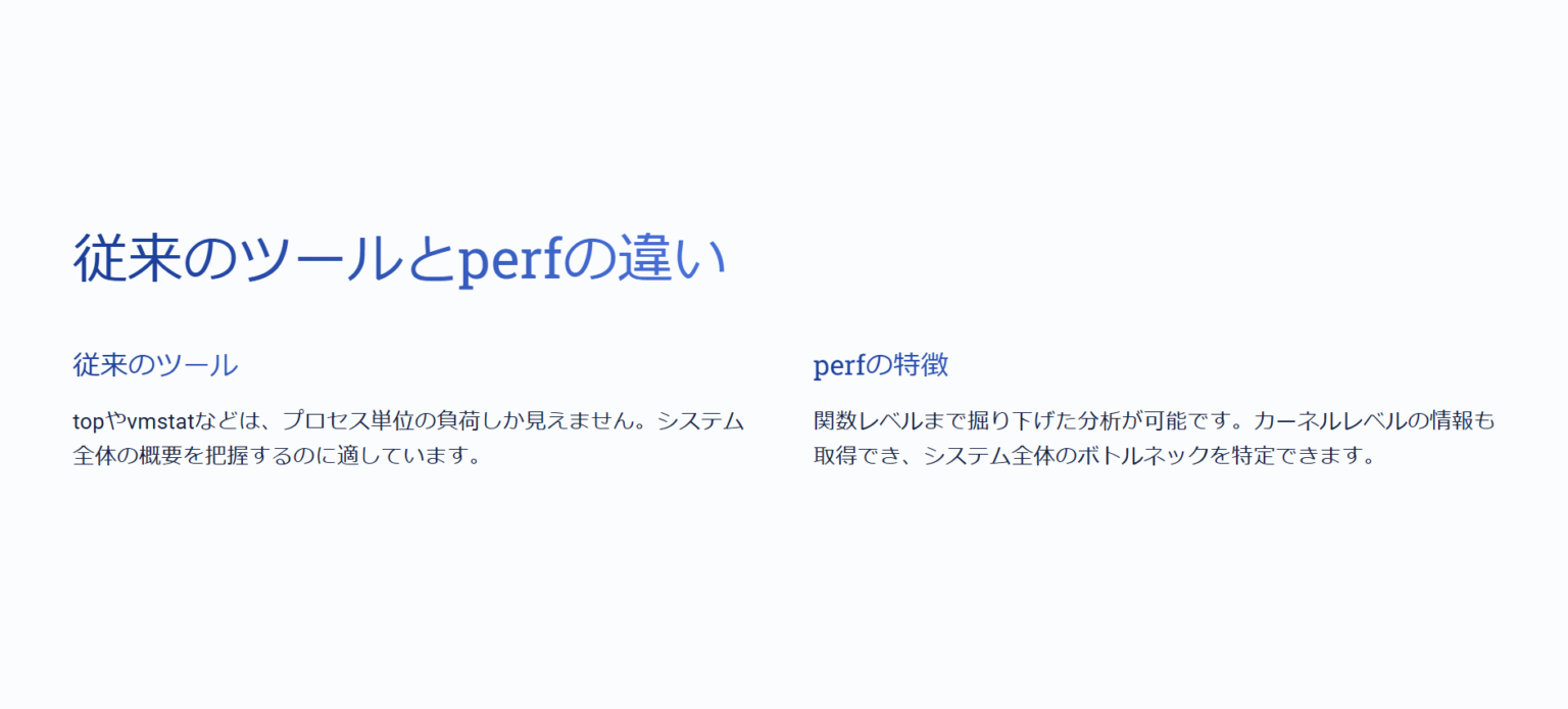 Linux perfコマンドを現場で活用したリアル事例｜CPU負荷・ボトルネック解析・トラブル対応の実践記録 - GORITec