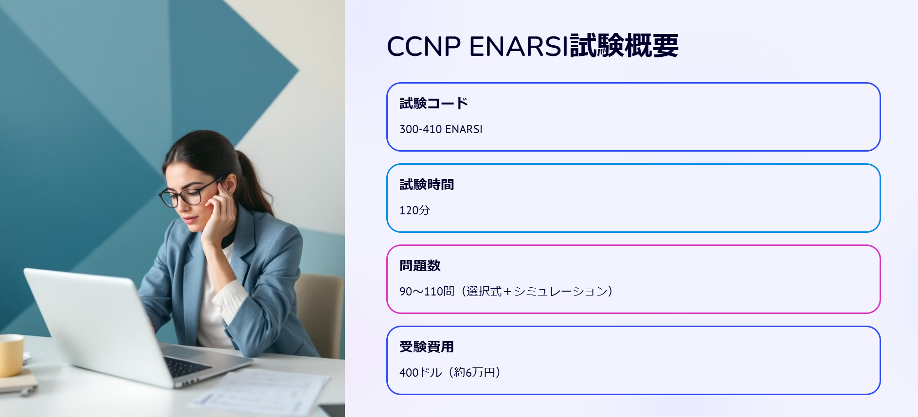 【2025年最新版】CCNP ENARSI完全ガイド｜試験範囲・難易度について詳細解説！ - GORITec